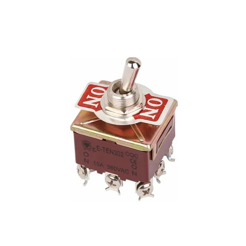 Toggle Switch ON/ON 9 Terminal AC250V 15A E TEN302|switch on|switch ...