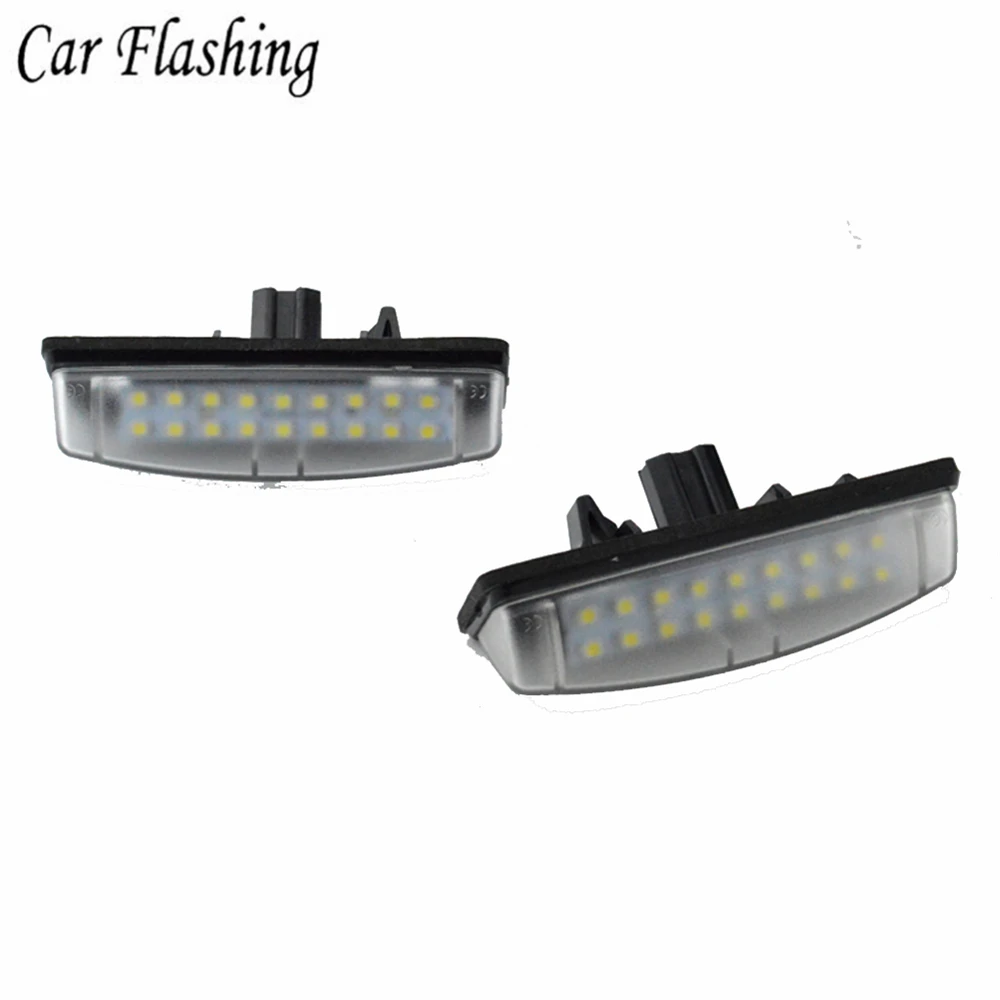 1-Set-CanBus-LED-License-Plate-Lights-for-Toyota-Camry-Aurion-Avensis ...