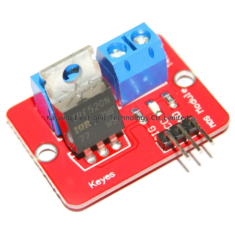 0 24v Top Mosfet Button Irf520 Mos Driver Module For Arduinos Mcu Arm
