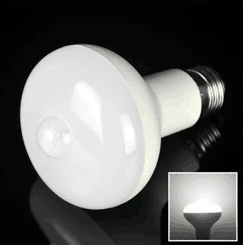 New 9W human body induction bulb lamp infrared induction lamp bulb ...