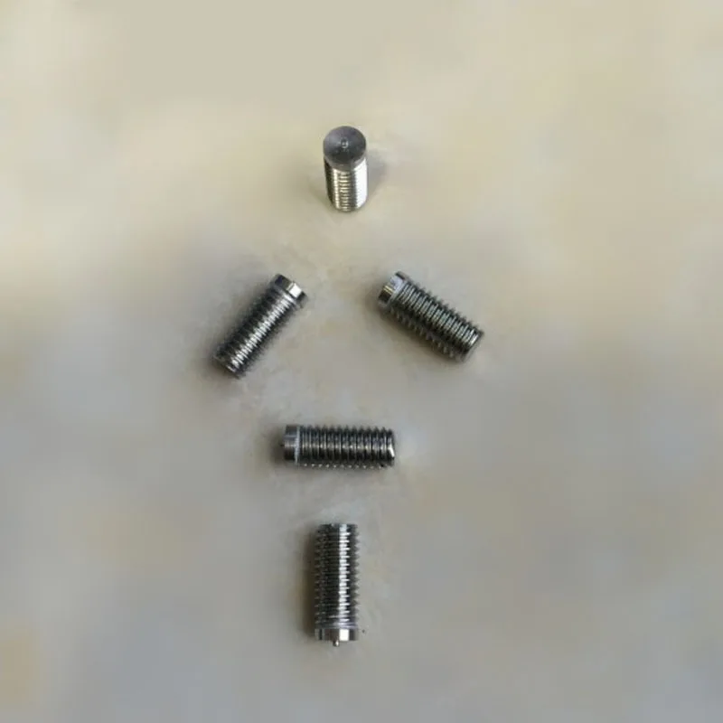 M3x8mm SUS304 GB902.3 B Spot Schweißen Schrauben Ohne Schritte Schweißungen Schraube Headless ...