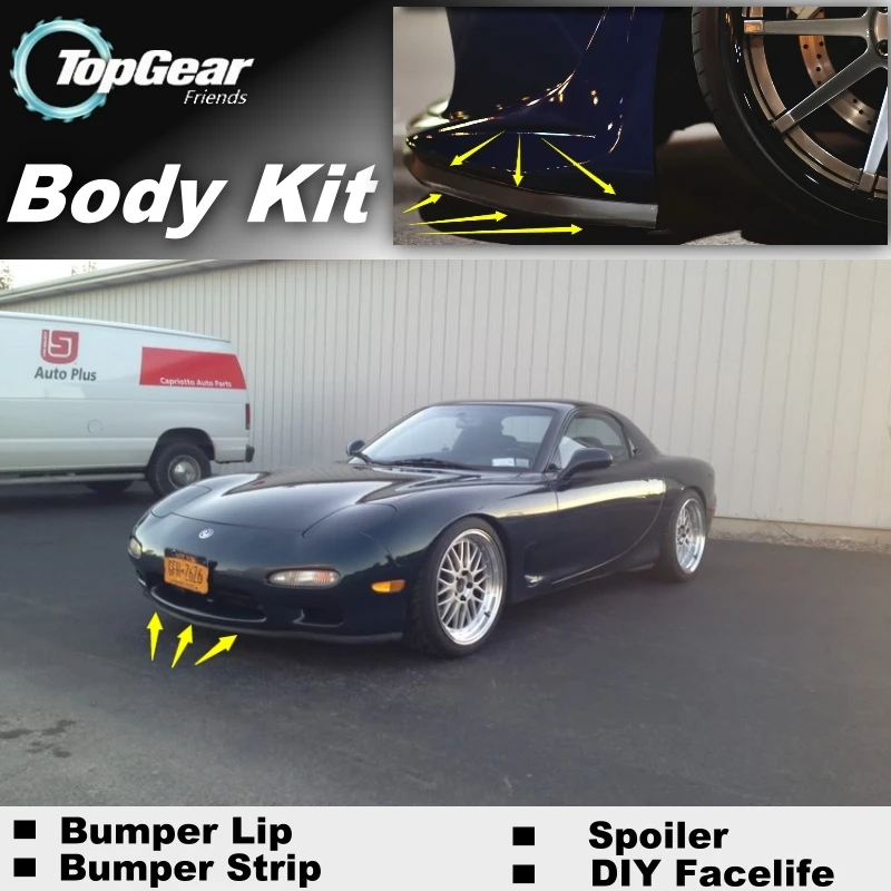 For Mazda Savanna RX7 RX 7 RX 7 FC FD Bumper Lip / Front Spoiler ...