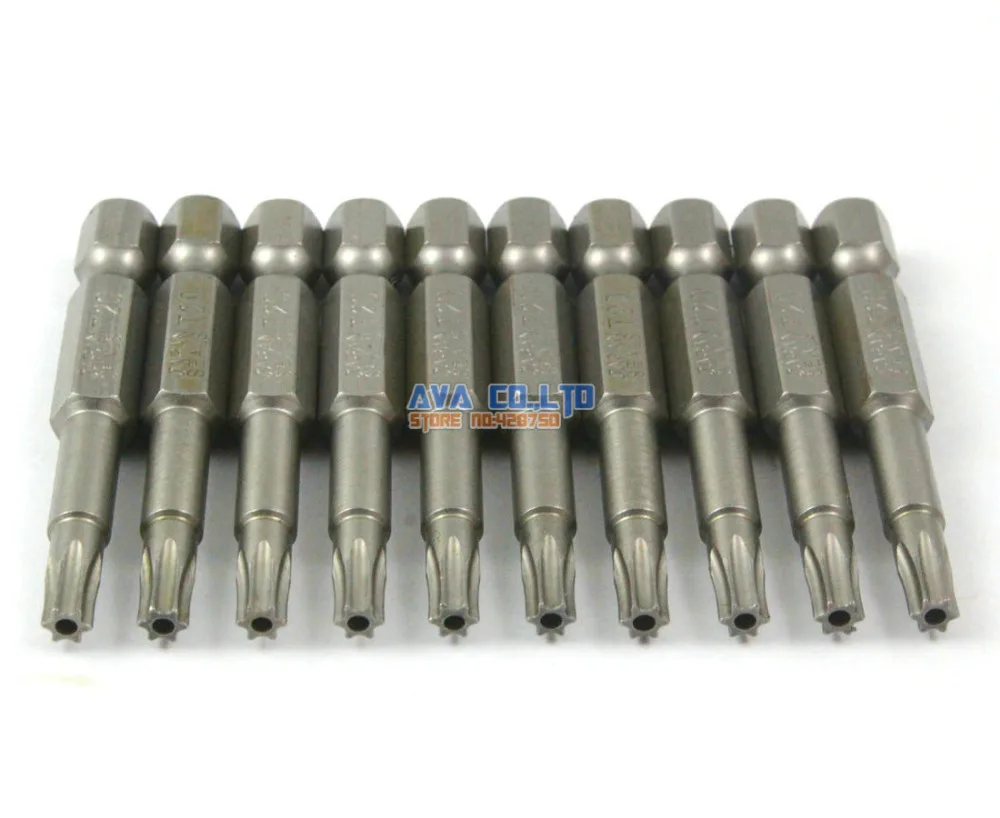 Torx Screwdriver Bit Set 12-Piece - Magnetic Security Bits T5 To T40 ...