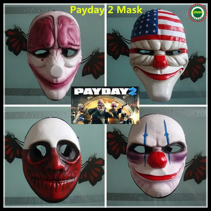 Hot Selling Halloween Masquerade Cosplay PAYDAY 2 dallas US National ...