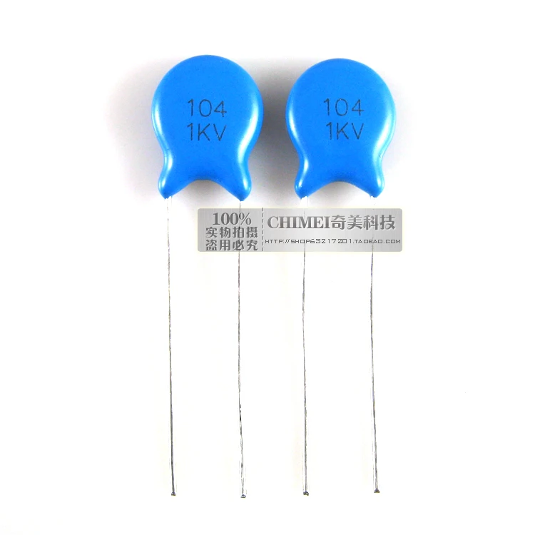 Free Delivery. Ceramic capacitor 1KV 104K capacitor commonly used in ...