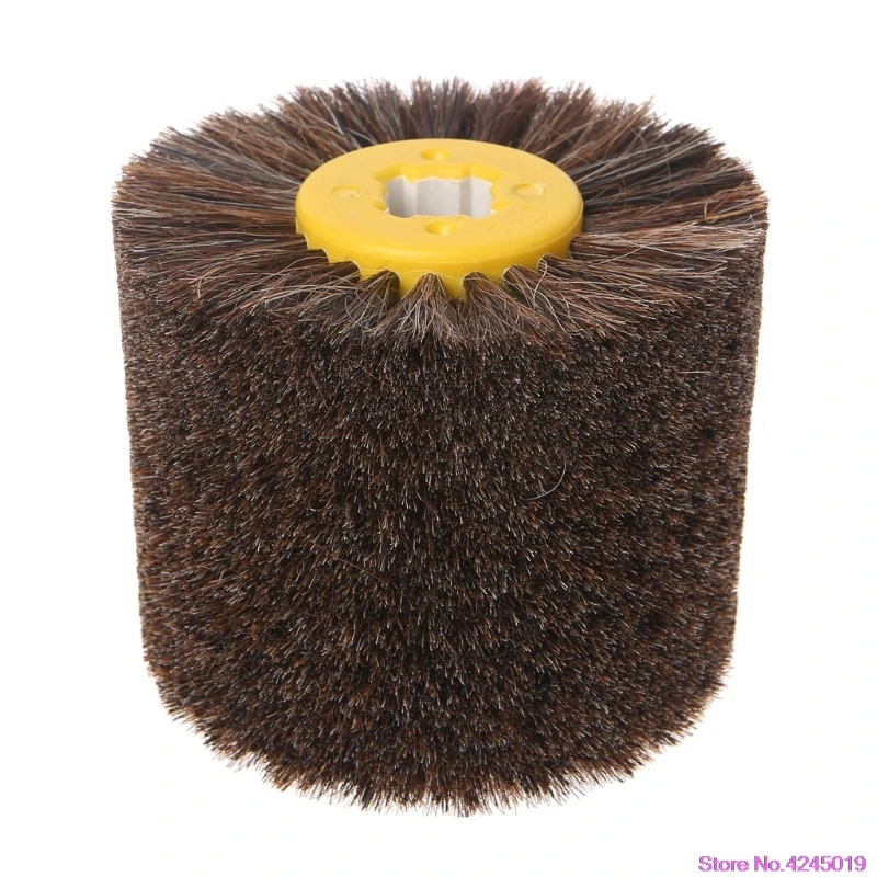 Deburring Horsehair Round Brush Head Polishing Grinding Buffing Wheel ...