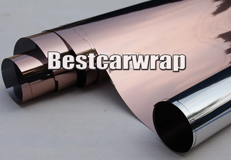 Tea-Brown-Mirror-Chrome-window-Tint-Film-Reflective-Window-Tint-Film ...