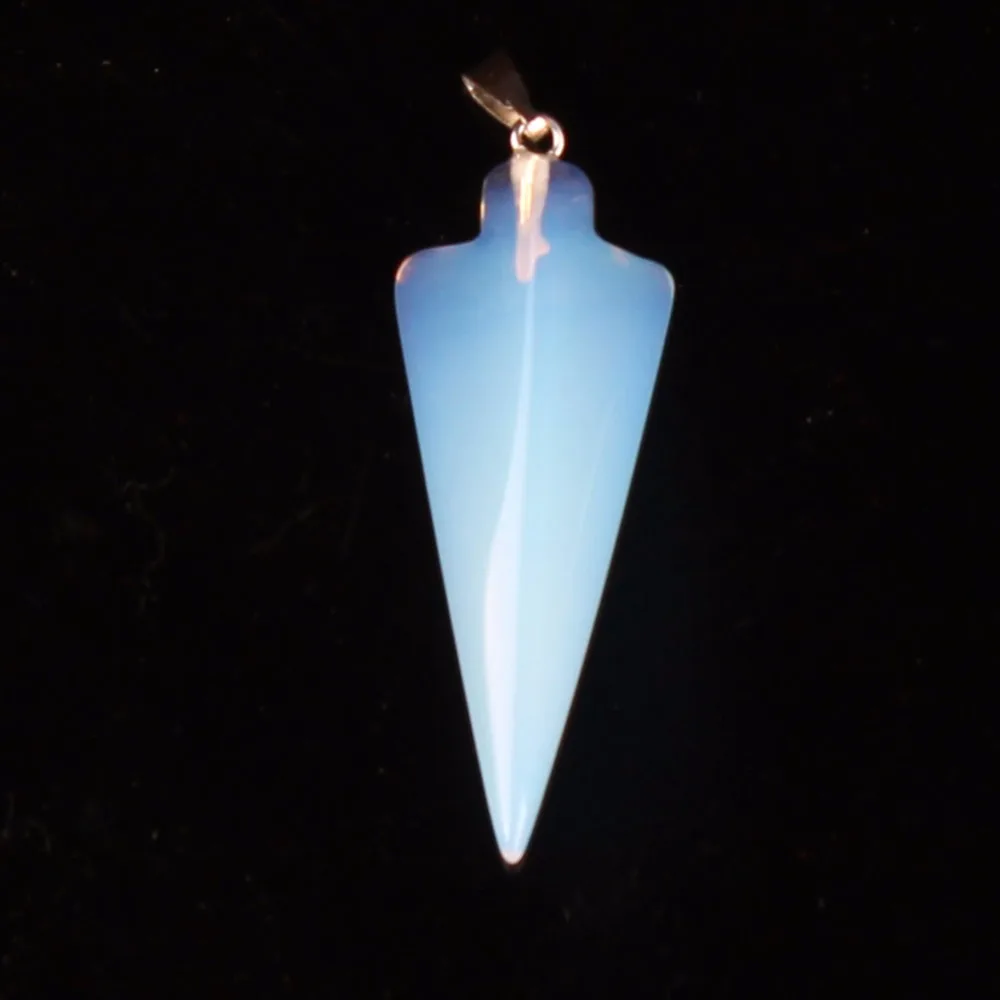 Flecha-Multicolor-Facet-Opal-Shields-Convex-Arrow-Beads-Pendant-Charm ...