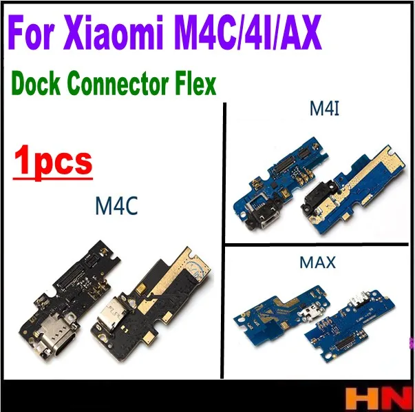 1PcsสำหรับXiaomi 4c Mi4c M4c M4I 4i AX MAXชาร์จพอร์ตDock USB Connector ...