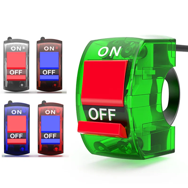 3Wires-Universal-Motorcycle-Handlebar-Flameout-Switch-ON-OFF-Button-for ...