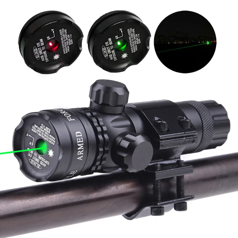 5mw 532nm Red Laser Sight Scope Tactical Green Laser with Picatinny ...