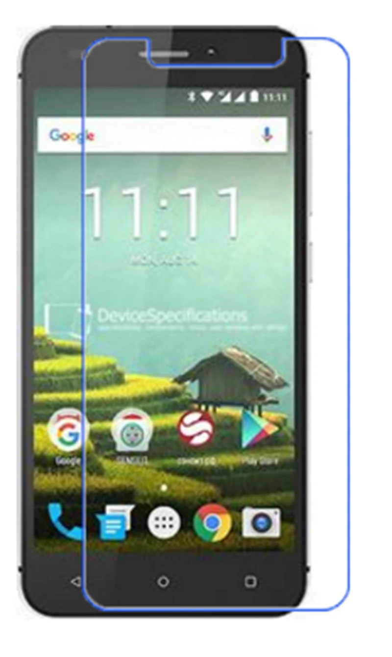 Vidrio templado para Senseit E400 E500 A109 E510 A247 T100 A250, Protector de pantalla, película ...