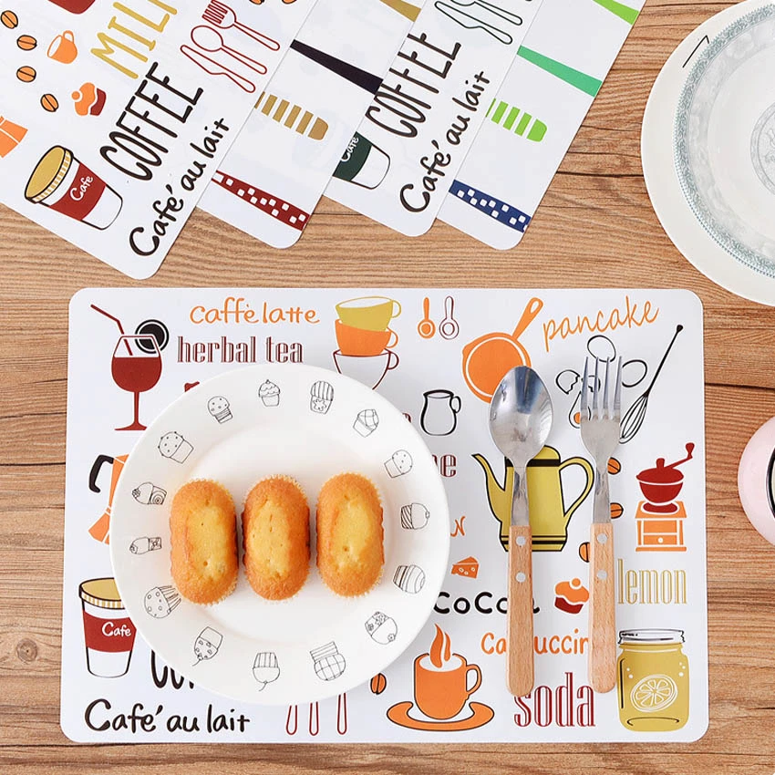 Cartoon Placemats Table | Cartoon Placemat Table Mat | Placemat Dining ...