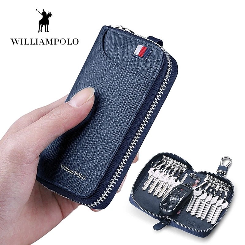 Aliexpress.com : Buy WILLIAMPOLO 2018 Key Holder for Men 16 Holders 100 ...