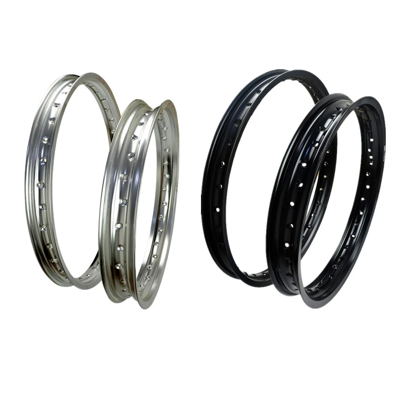 6061 Front + Rear Motorcycle Rims Aviation Aluminum Wheel Circle 2 ...
