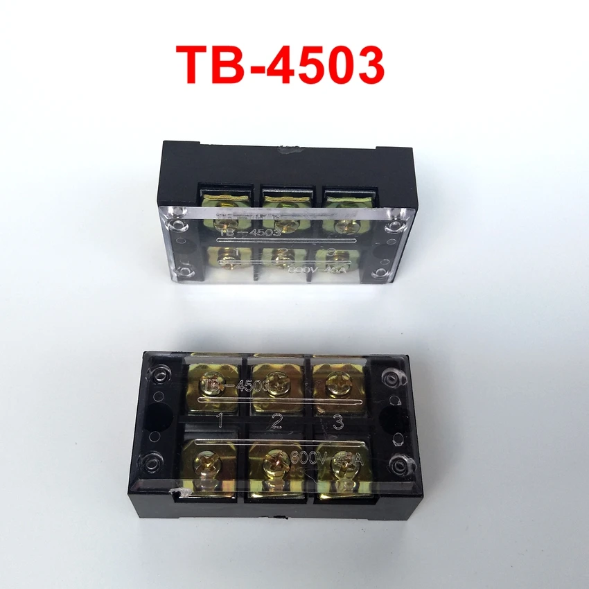 5pcs/lot TB Terminal Block TB 4503 Panel Mounted Terminal Connector ...
