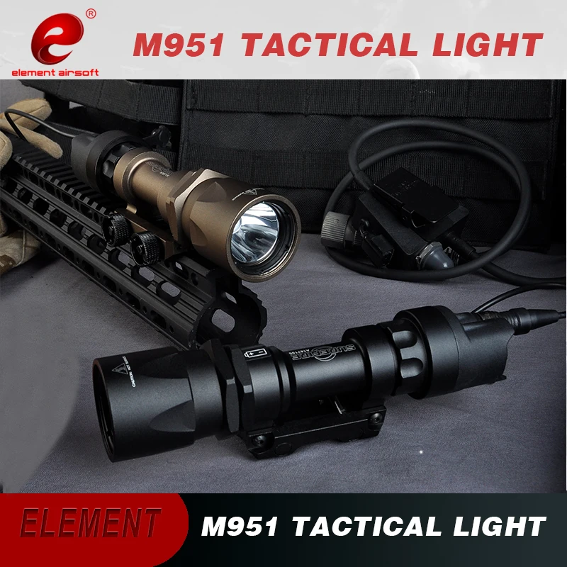 Element Airsoft Surefir Tactical M300A M600C Flashlight For Hunting ...