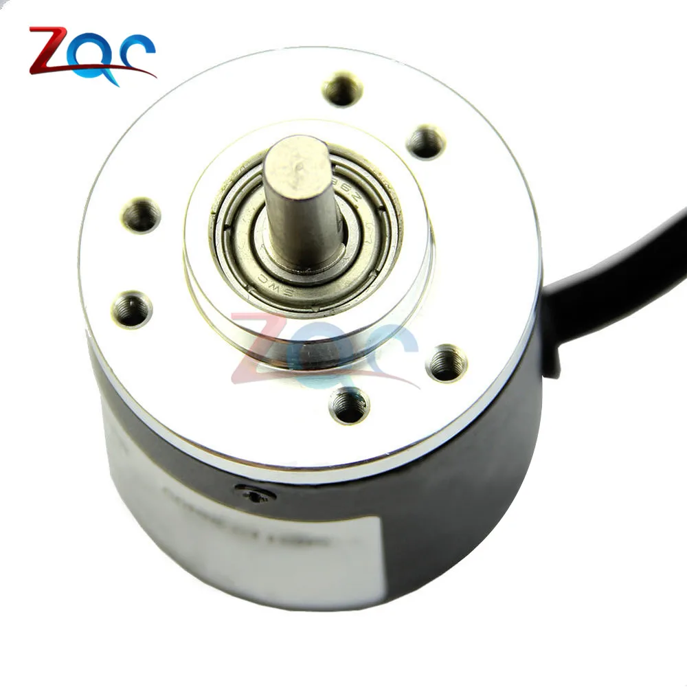Encoder 600P/R Incremental Rotary Encoder AB phase encoder 5V-24V Two ...