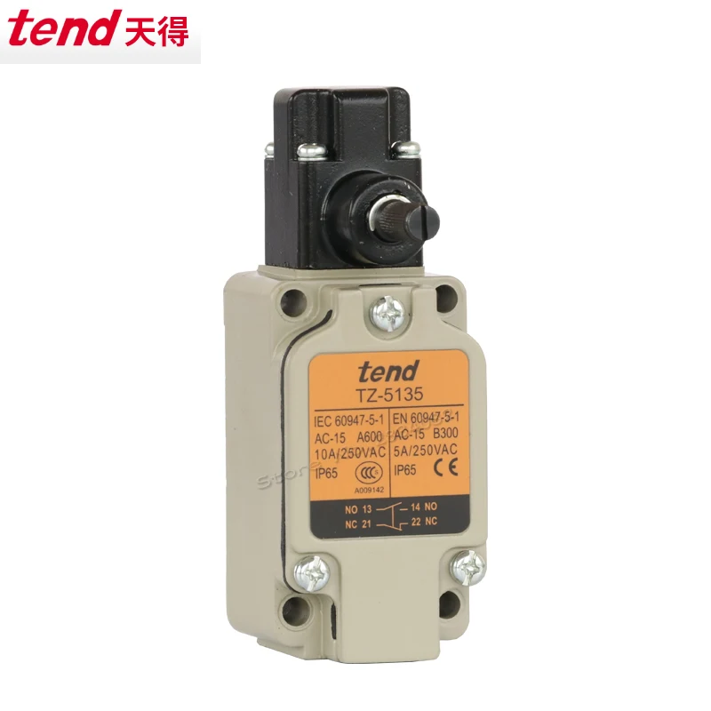 Limit switch NONC 10A 250VAC metal roller wheel lever momentary travel ...