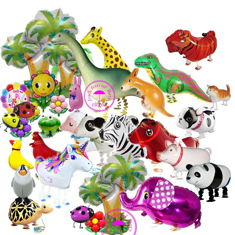 FREE SHIPPING walking pet balloon helium walking balloon animals ...