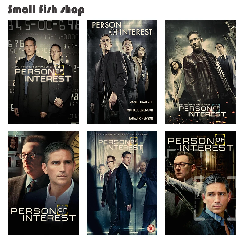 Person-of-Interest-Home-Furnishing-decoration-Kraft-Movie-Poster ...