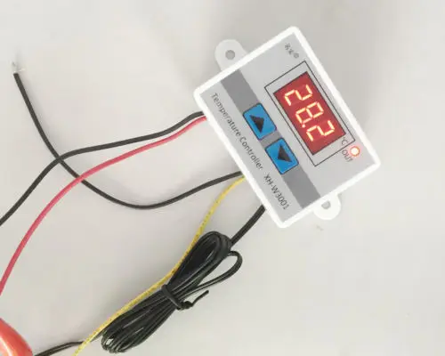 12V LED numérique régulateur de température 10A Thermostat interrupteur de contrôle sonde W3001 ...