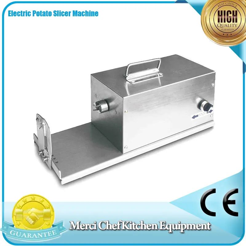 Electric Potato Twister Tornado Slicer Machine Automatic Spiral Cutter