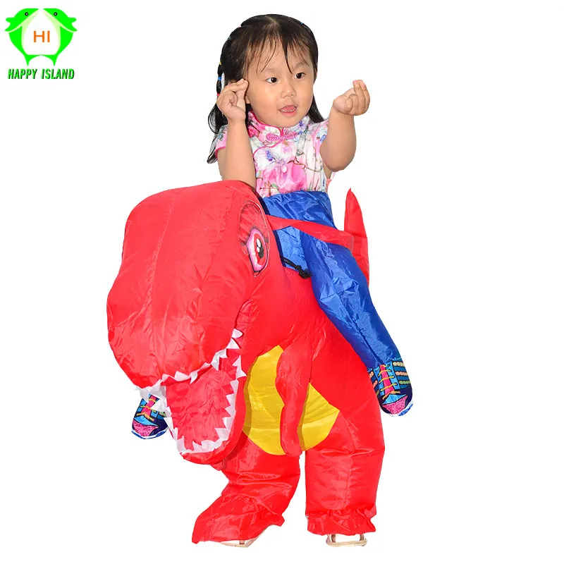 Dinosaur T-Rex Ride Costume For Halloween Birthday Carnival ...