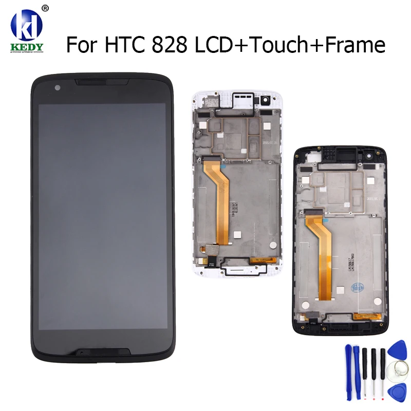 Para HTC deseo 828 828 W D828 pantalla LCD con Panel táctil digitalizador de pantalla táctil de ...