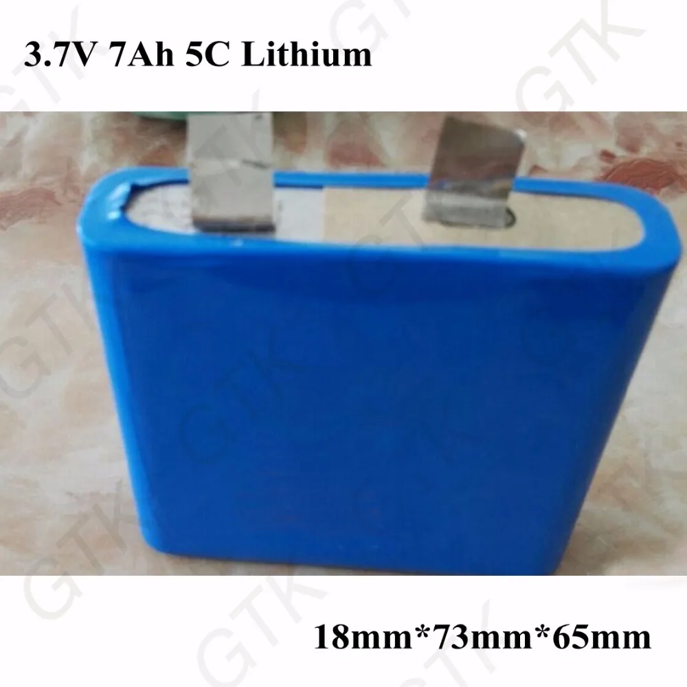 3pcs 3.7v lithium polymer battery 3.7v 7Ah lithium battery cells for ...