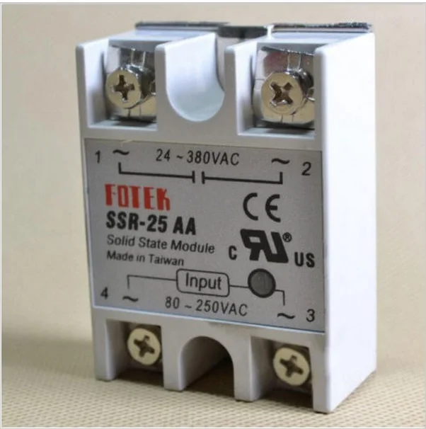 24 V 380 V 25A SSR 25AA módulo de relé de estado sólido 80 250VAC AC AC| | - AliExpress