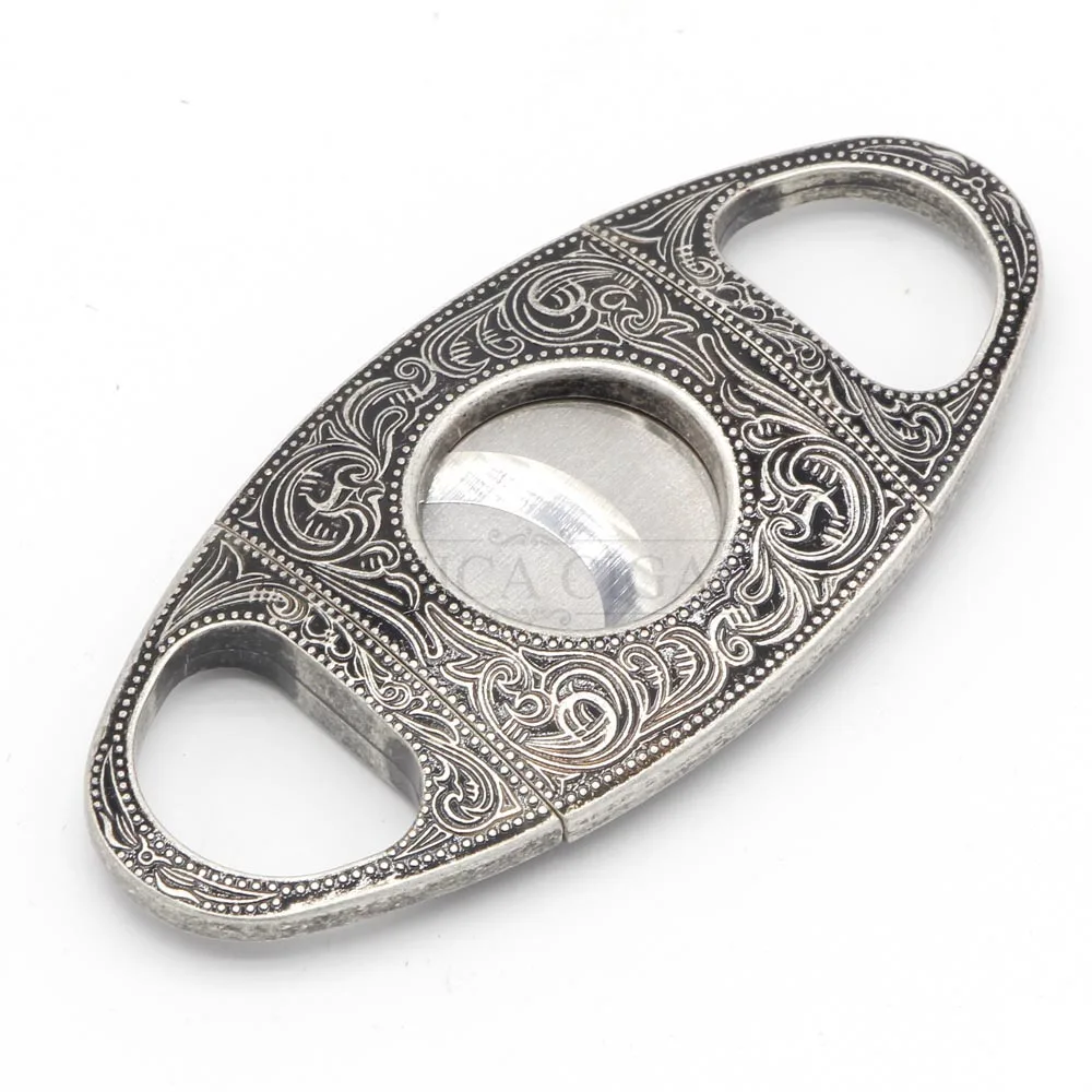 LUBINSKI Stainless Steel Cigar Cutter Guillotine Very Sharp Cigar ...