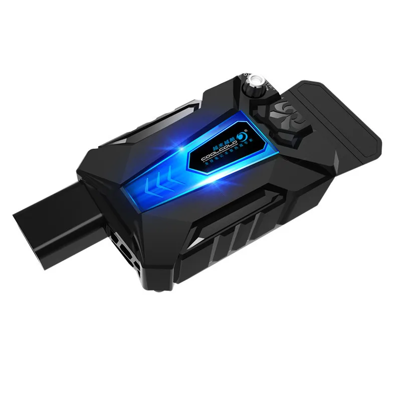 Mini Laptop Mute Cooling Fans Powerful Gaming Cooler Radiator Portable ...