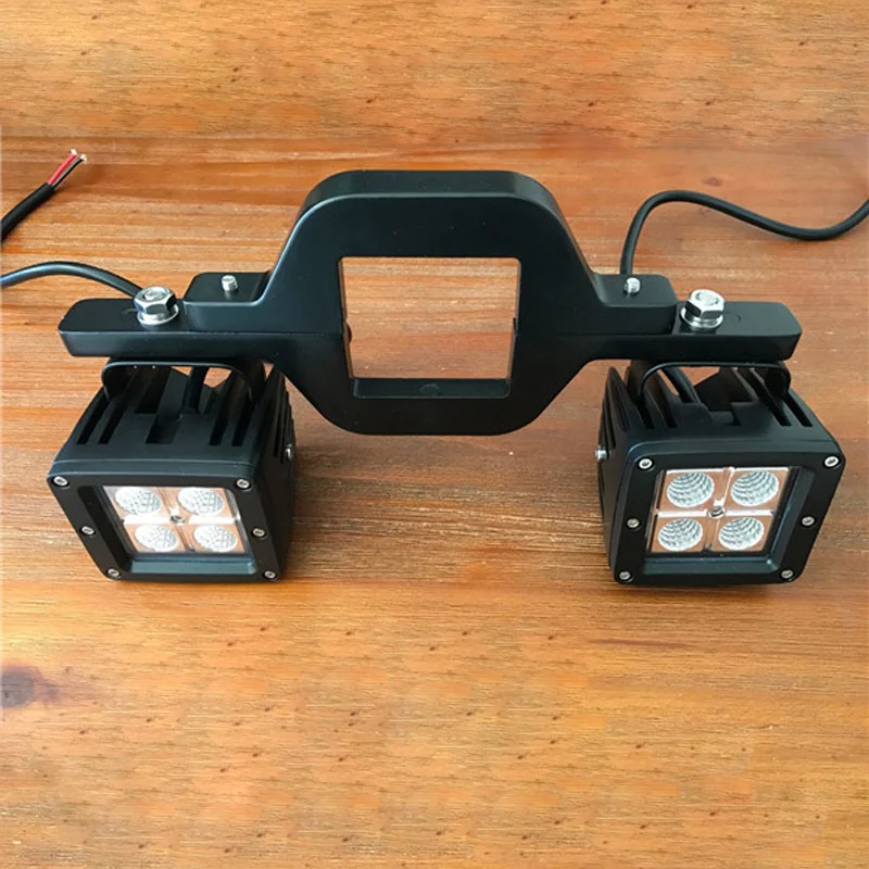 1set Led Reverse Light Rear Back Up Lamp Offroad Led Work Working Light Taillights Tow Hitch