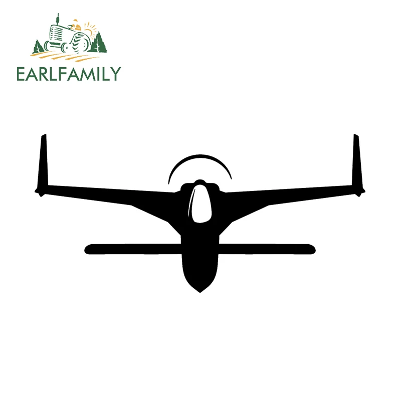 EARLFAMILY 17cm x 8.2cm Long EZ Decal Classic Rutan Home Built Aircraft ...