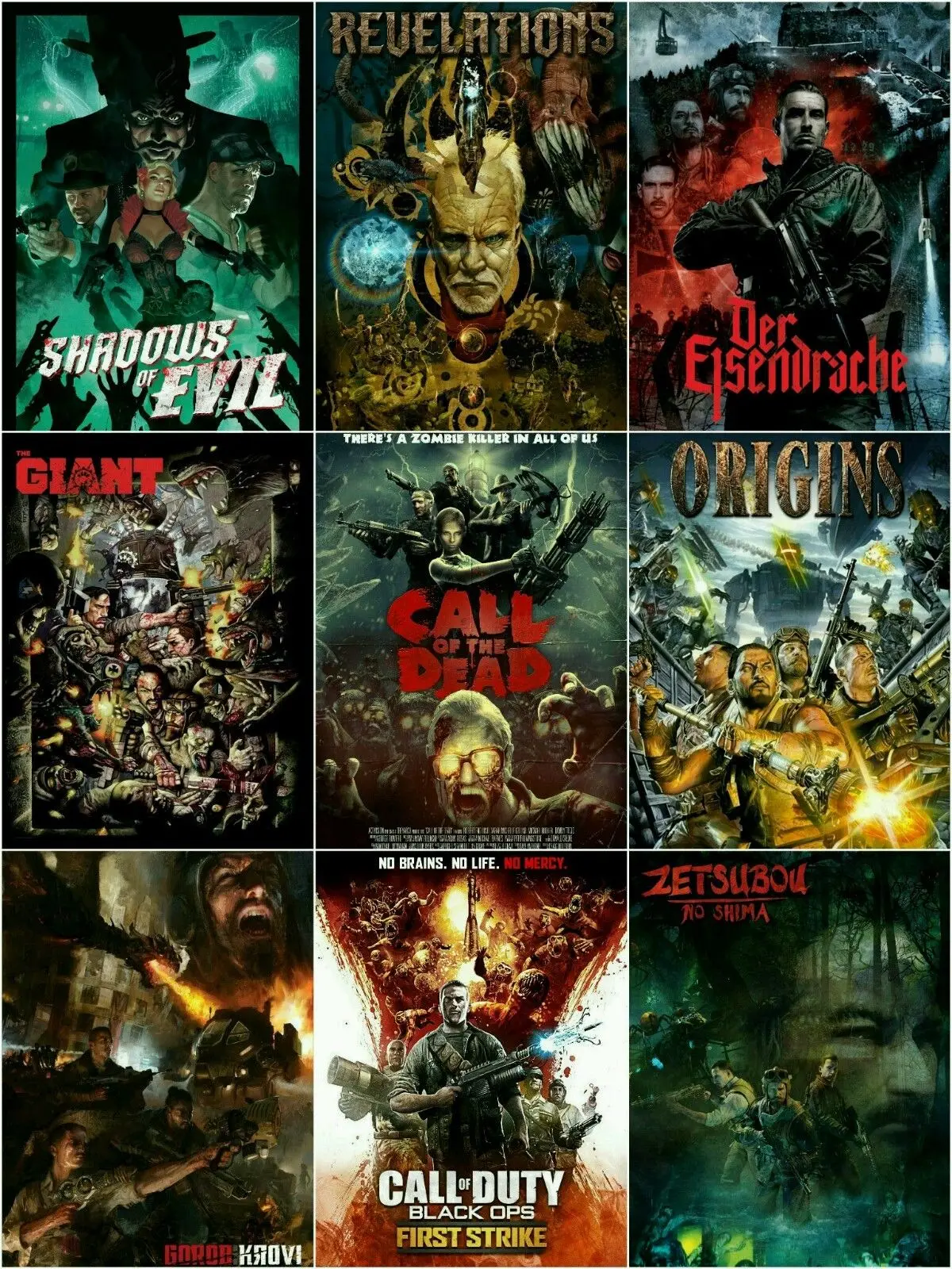 Origins Zombies Poster