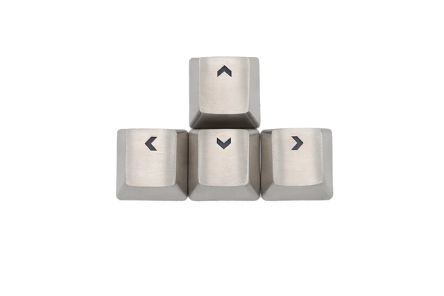 teamwolf stainless steel MX Keycap silver color metal keycap for ...