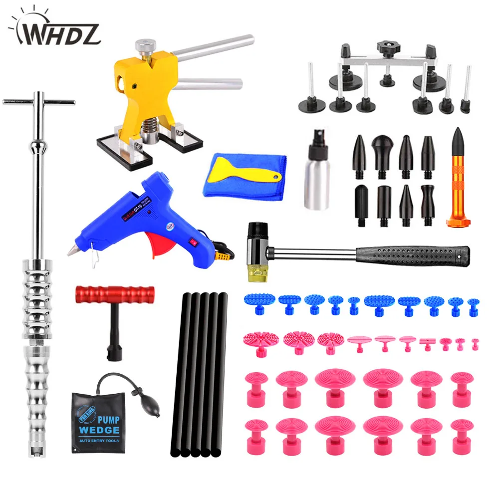 WHDZ PDR Tools For Car Kit Instruments Car Body Repair Kit PDR Dent ...