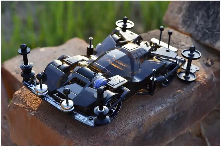 Free Shipping Black Transparent Tamiya Mini 4WD Car FM Chassis 19411 ...