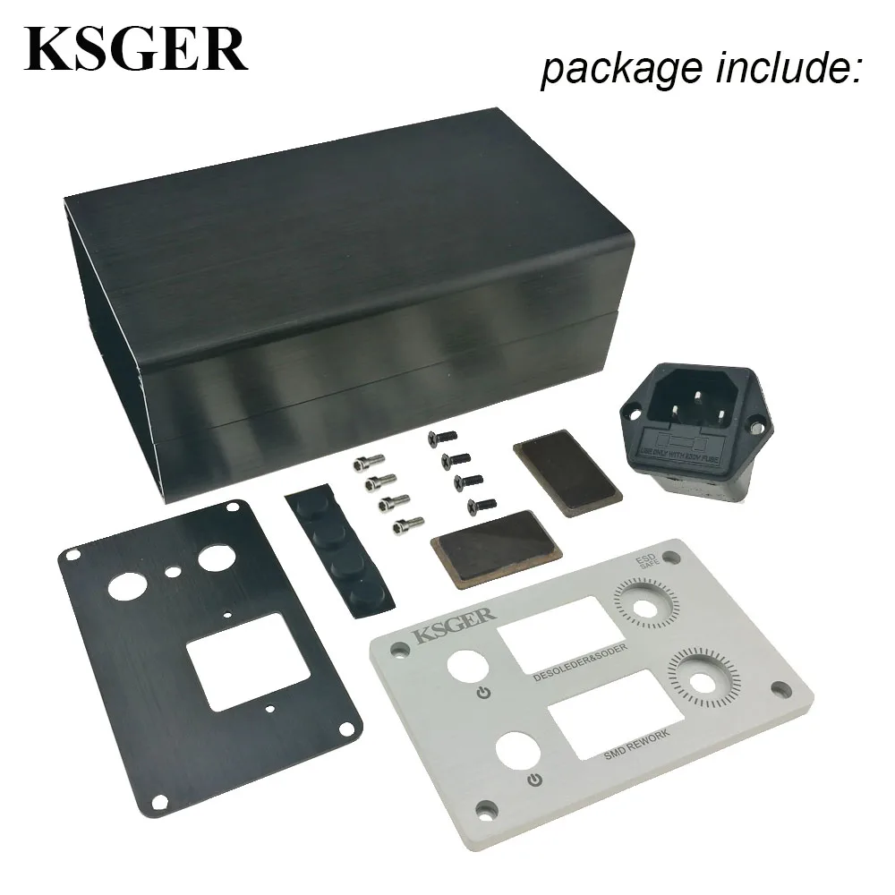 KSGER 2 in 1 SMD Hot Air Gun Soldering Station Case STM32 OLED ...