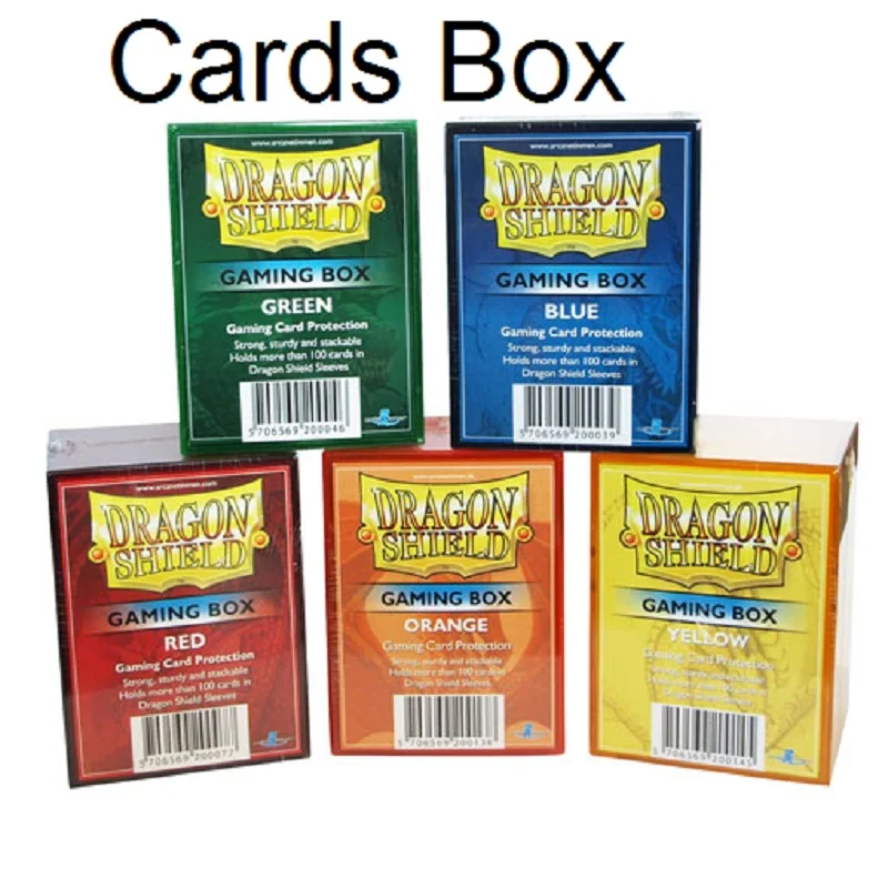 Top Brand Dragon Shield Colorful Cards Box for Board Game Case Trading ...