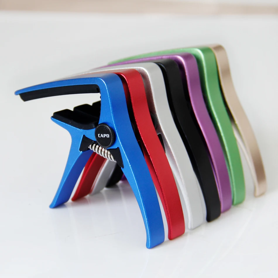 Spring Clamp Capo - Durable Aluminum Body in 7 Colors - MyCapos