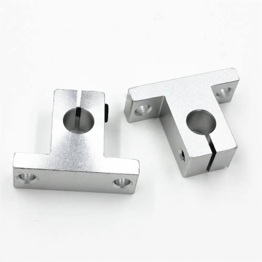 2pcs SK12 Linear Rail Vertical Bearings Shaft Guide Support Bracket ...