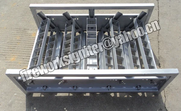 fireworks racks, fireworks equipment, mortar tubes rack, iron rack for ...