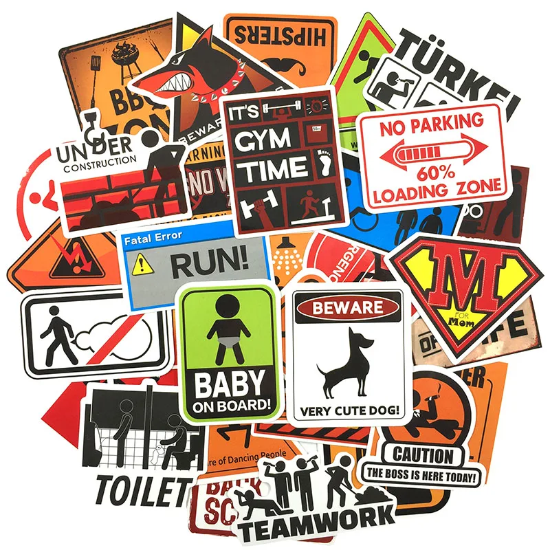 Funny Warning Signs Wallpaper