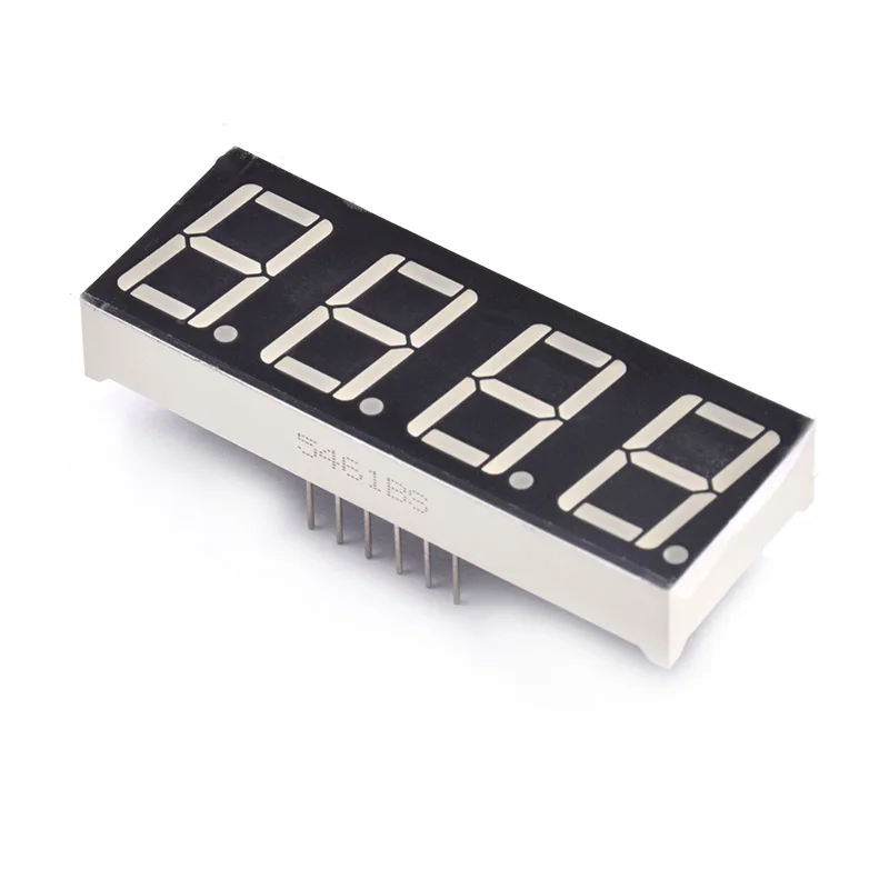10pcs 4 Bit 4bit Digital Tube Common Anode Positive Digital Tube 0.56 ...