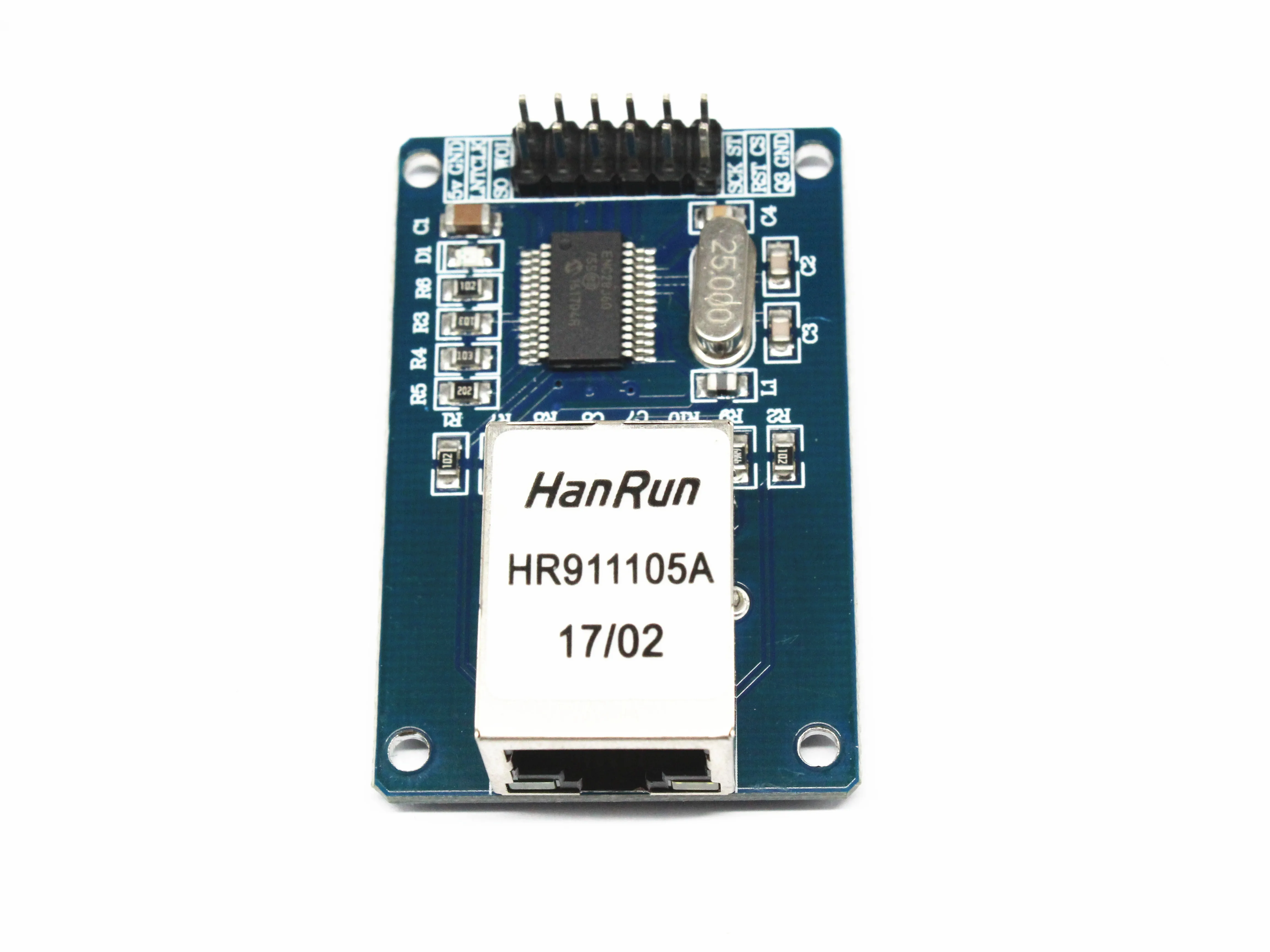 미니 Enc28j60 이더넷 Lan 네트워크 모듈 Arduino 51 Avr Spi Pic Stm32 Lpc 이더넷 Mcu 개발 보드 지원 모듈반도체 집적회로