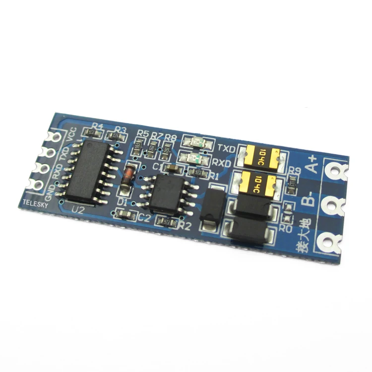 2pcs/lot Level Converter TTL To RS485 or RS485 To TTL Serial UART ...