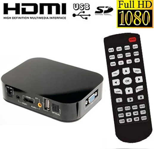 Multimedia Player External Hard Drive