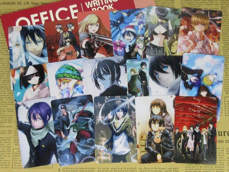 35pcs Noragami Characters Card Stickers Stray God Aragoto YATO Iki ...
